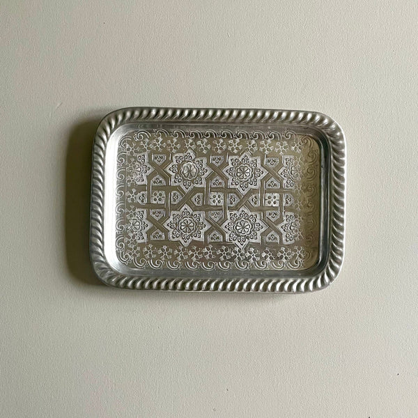 Hand-Stamped Moroccan Tray - Tony Sly Pottery