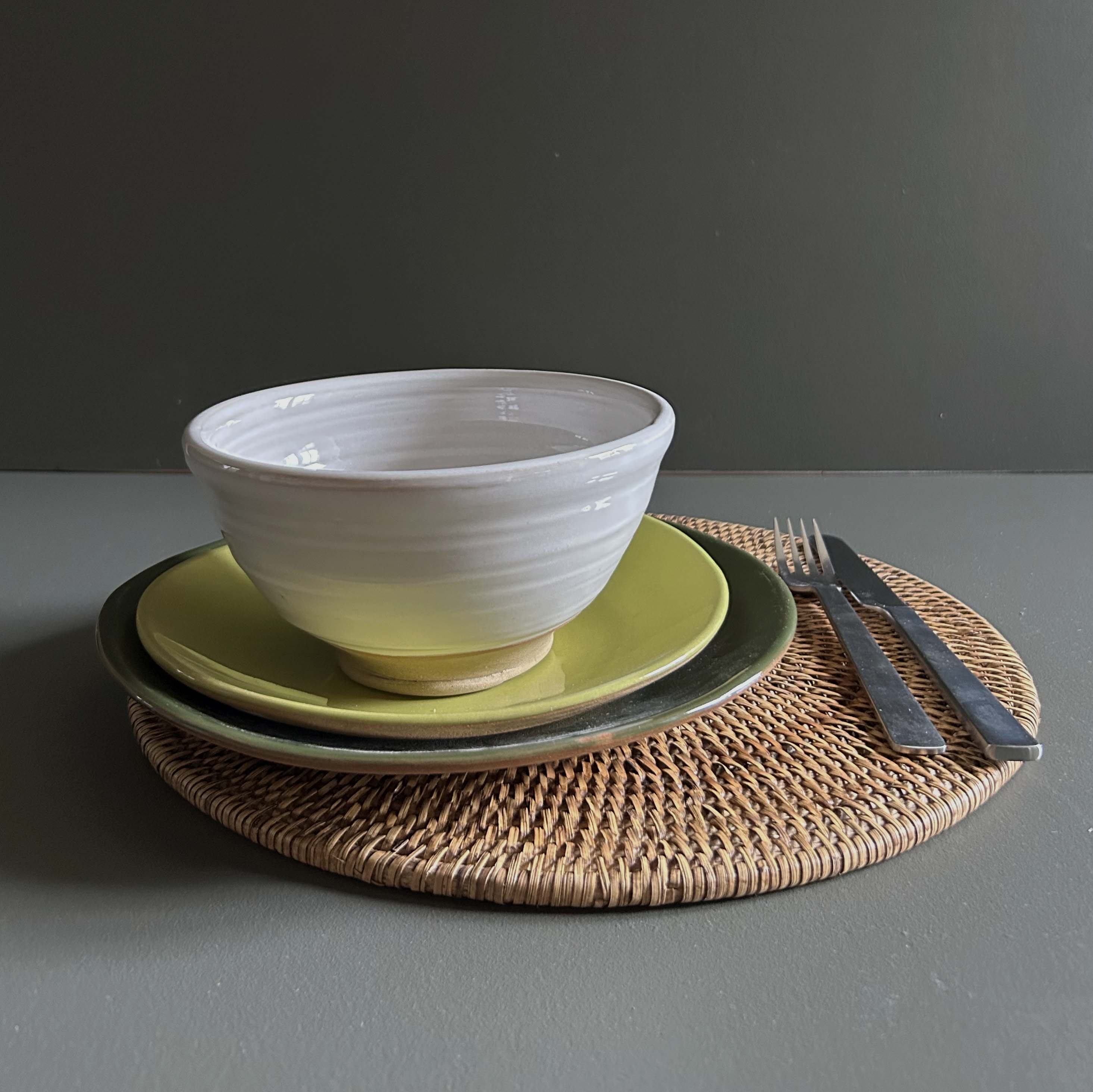 Dinner Set - Modern range - Tony Sly Pottery